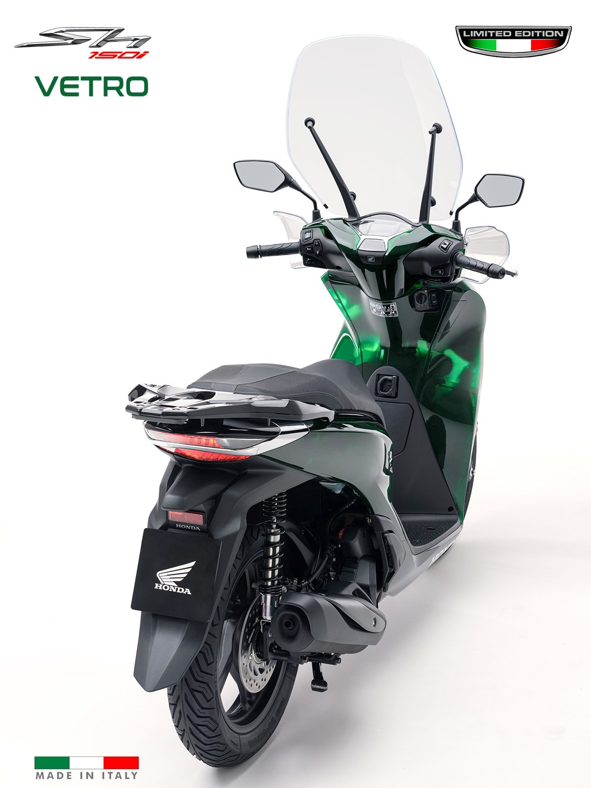 Cung cấp SH125i & SH150i Vetro Long Xuyên đúng xe Ý