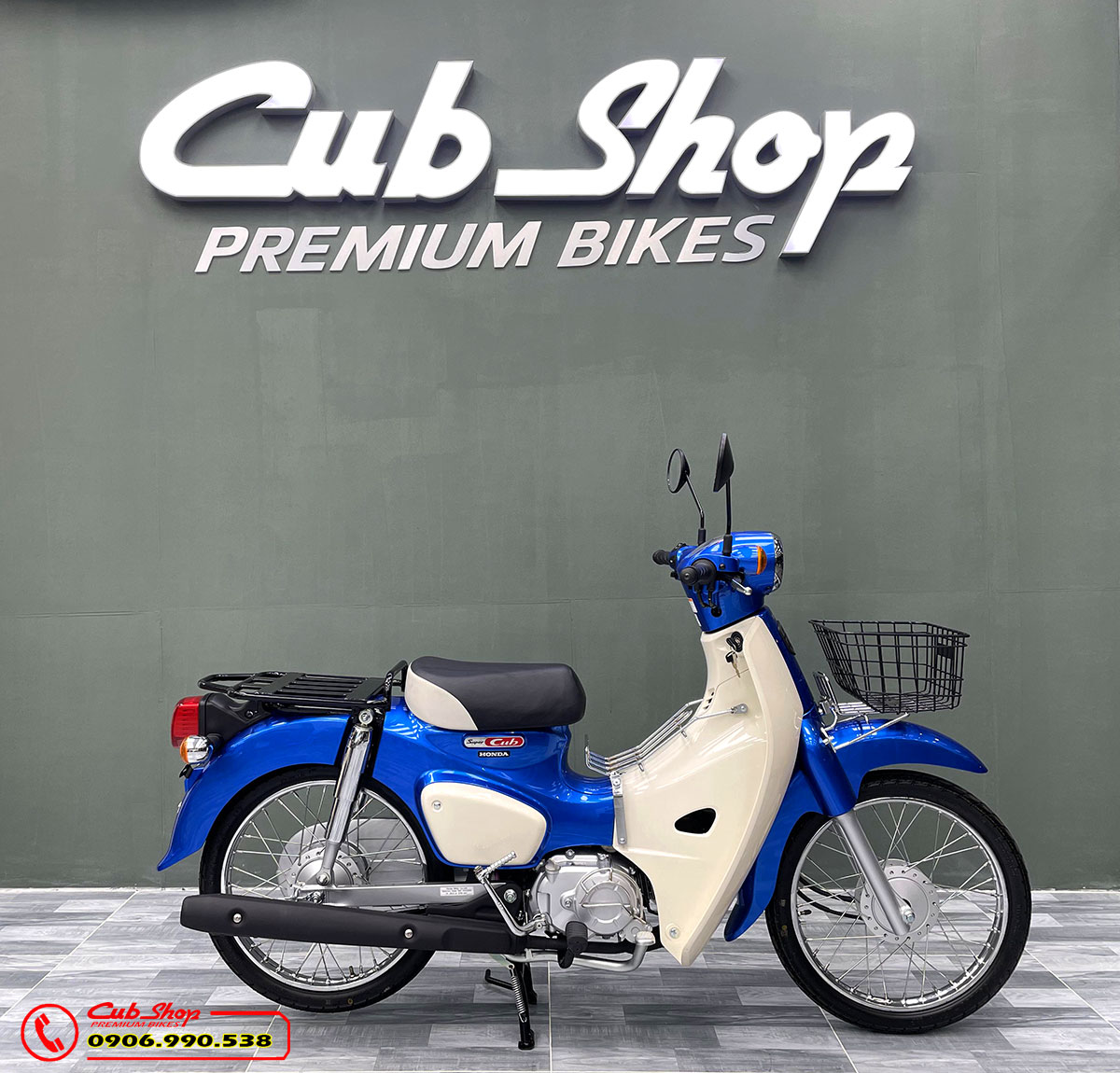 Nhà nhập khẩu xe Cub 50 đời mới 2024