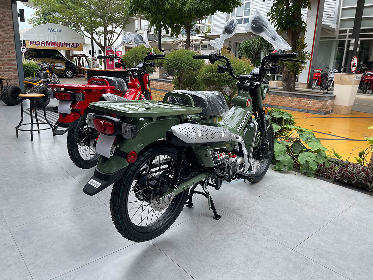 Lập hội săn bắn cùng cưỡi Honda CT125 2022