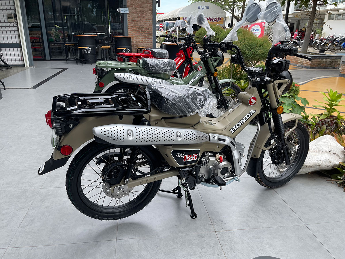 Lập hội săn bắn cùng cưỡi Honda CT125 2022