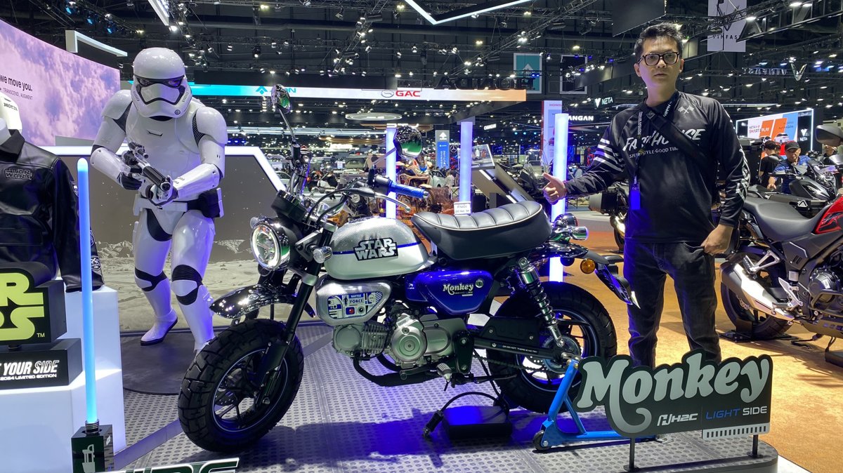 Honda Monkey Star Wars 2024 - Siêu phẩm Chiến Tranh Giữa Các Vì Sao