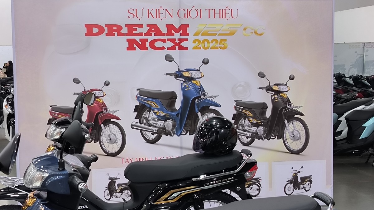 Cửa hàng xe máy Ngọc Trâm Tây Ninh, nơi bán xe Dream 125 NCX 2025 đầu ...